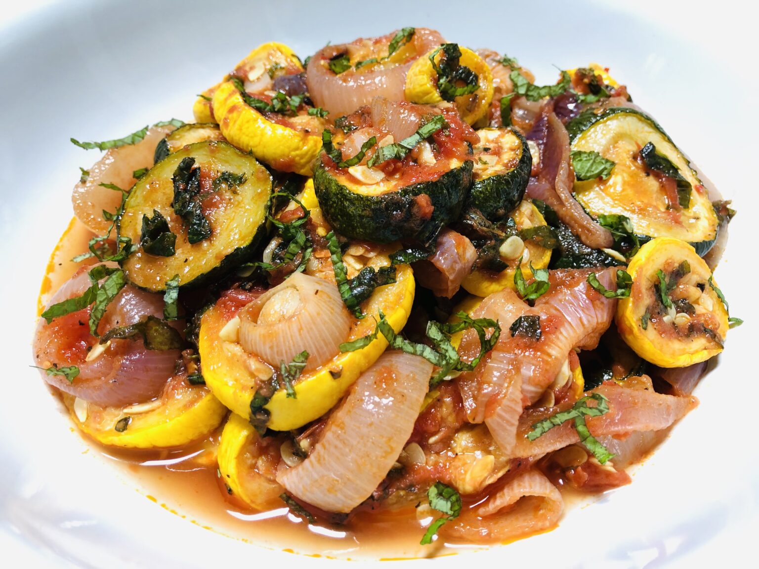 Roasted Squash and Mint Salad - Vegan Action